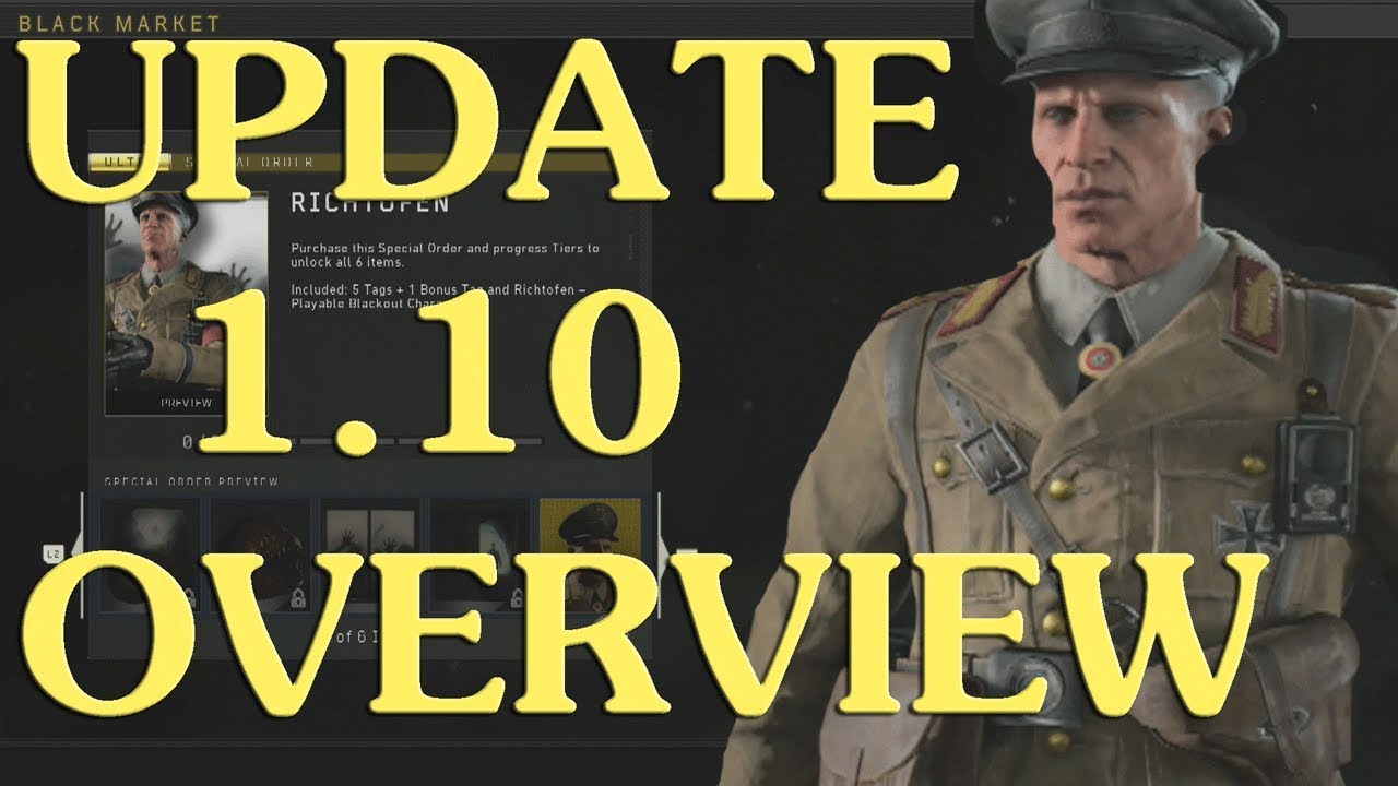 BO4 Update 1.10 Overview - Ultimis Richtofen in Blackout - NEW Numbers ...