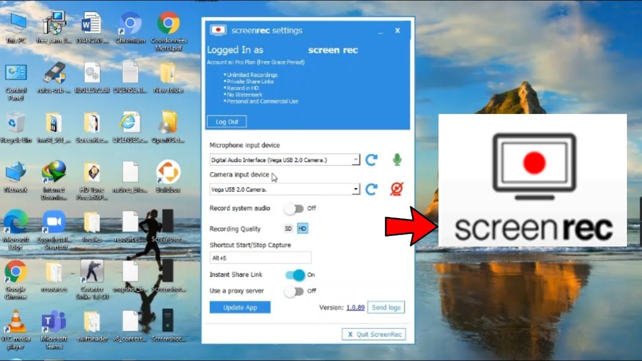 Best screen recorder for PC (by Technical Muneeb) - YouTube