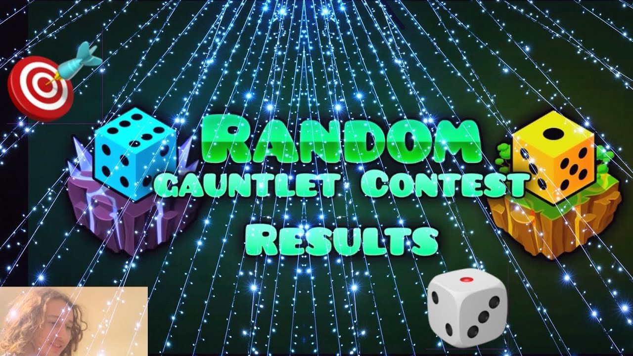 Reacting To The Results Of The Random Gauntlet Contest. - YouTube