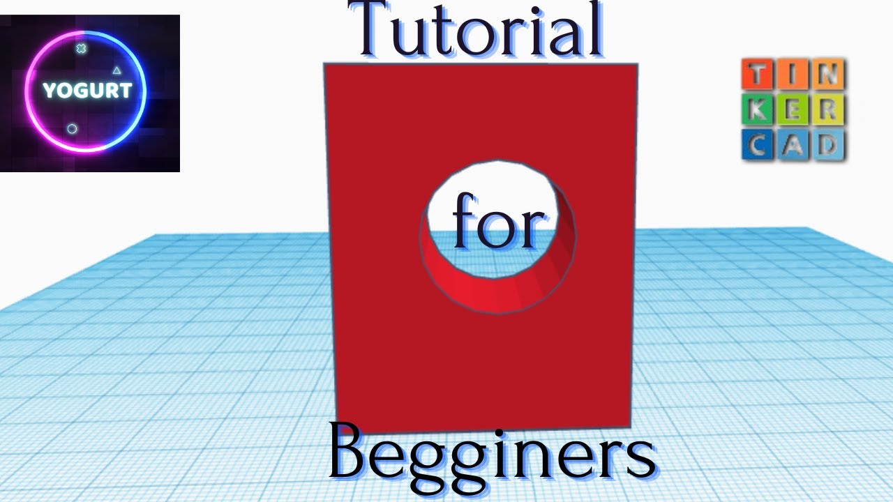 Tinkercad Tutorial Part #1 - YouTube