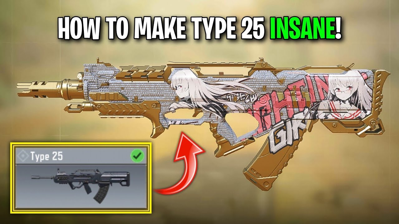 How To Make TYPE 25 Insane! | Best Gunsmith/Loadout Class Setup ...