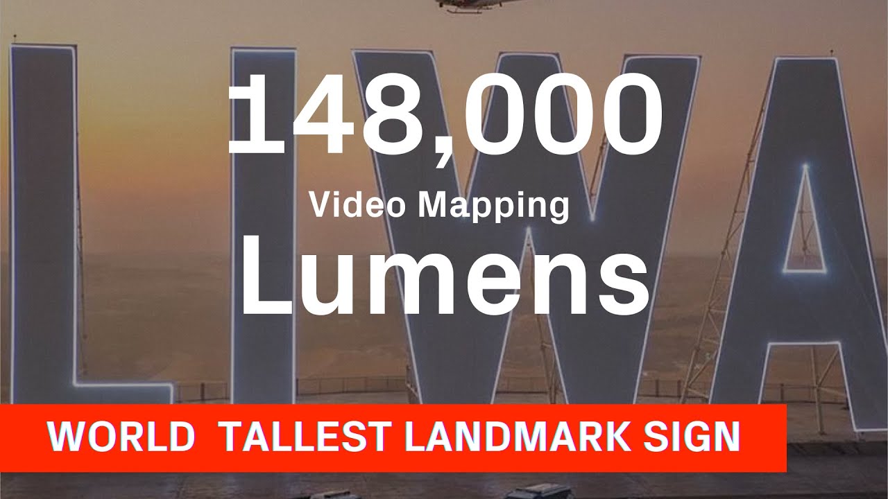 LIWA Sign Show 2025 | Laser Saga | World’s Tallest Landmark Light Show ...