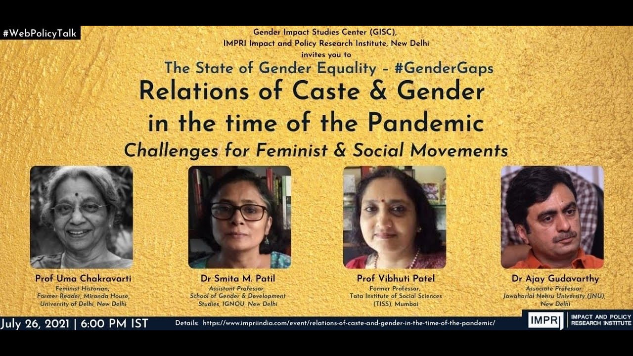 #GenderGaps | E41 | Smita Patil | Caste & Gender Relations in time of ...