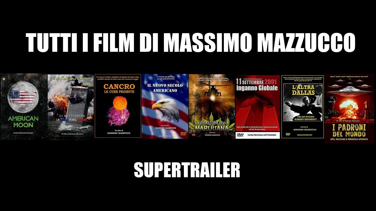 TUTTI I FILM DI MASSIMO MAZZUCCO - SUPERTRAILER - YouTube