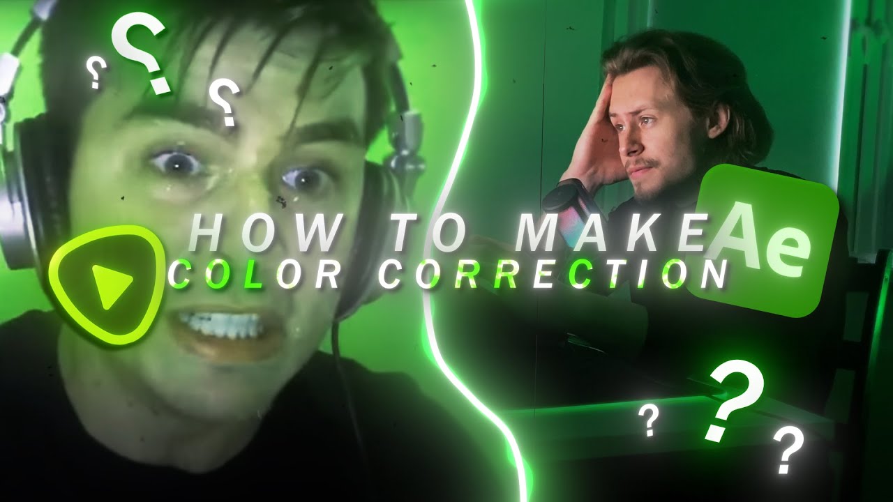 HOW TO MAKE 4K COLOR CORRECTION? | AFTER EFFECTS TUTORIAL - YouTube