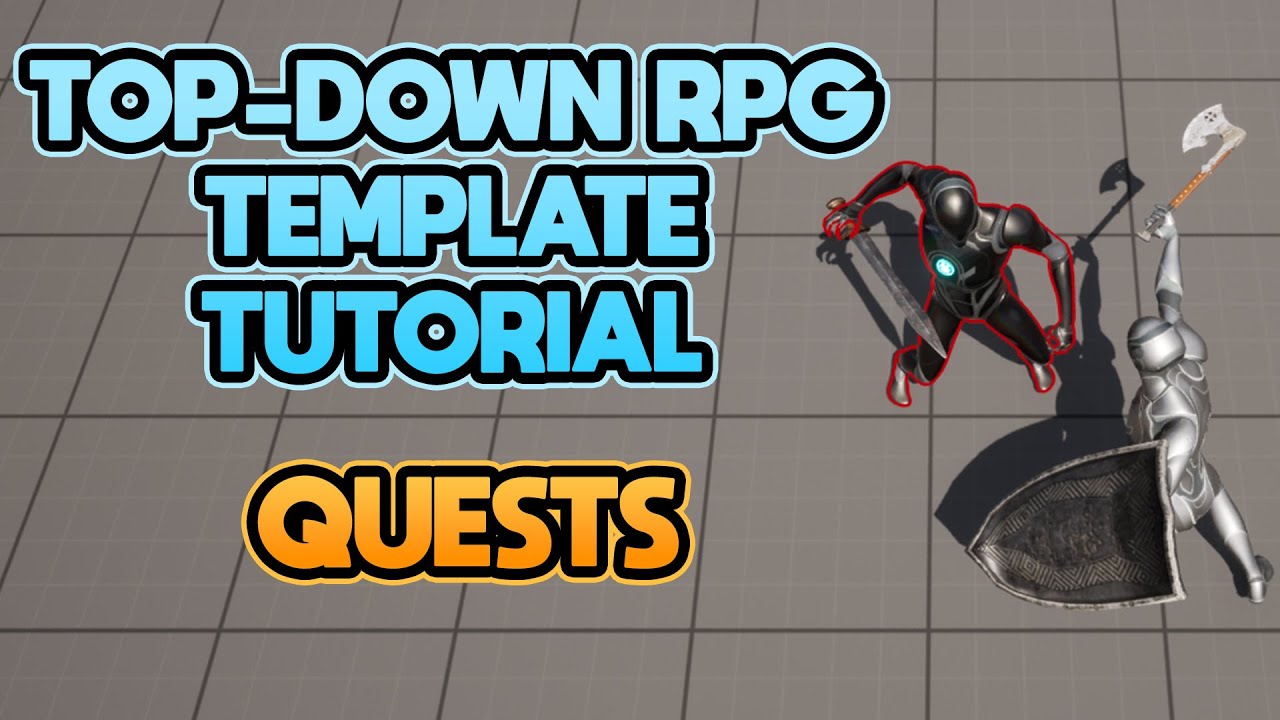 Top-Down RPG Template Tutorial: Quests - YouTube