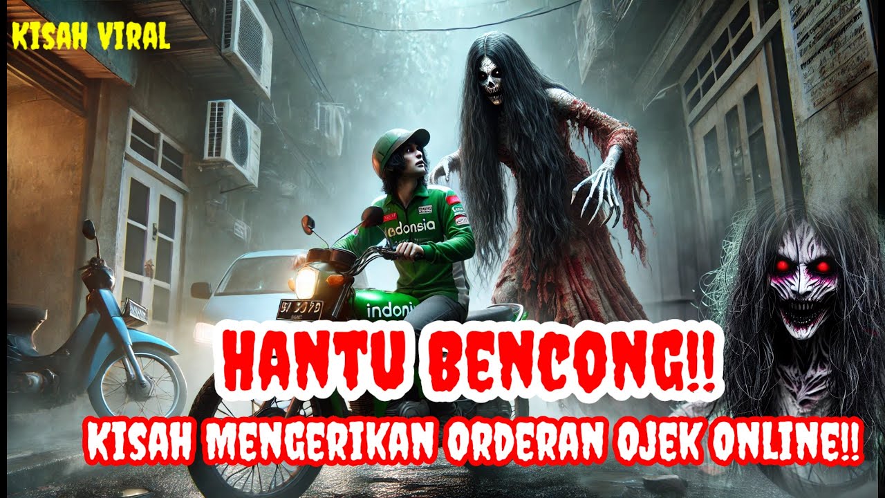 Kisah Viral! Hantu Bencong!! Rahasia Mengerikan Dibalik Orderan Ojek ...