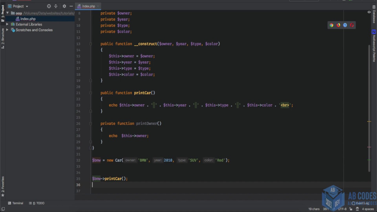 PHP OOP - Visibility & Access Modifiers (ARABIC) (عربى) - YouTube