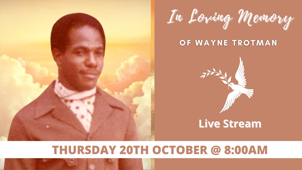 Celebrating the life of Wayne Trotman - YouTube