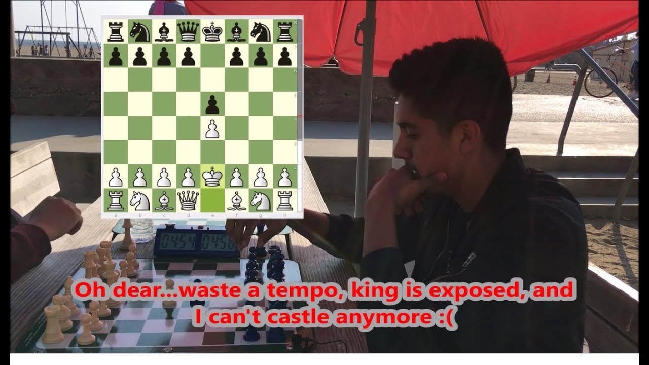 I LOST BET - SO I PLAY WORST OPENING EVER! (1.e4 2.Ke2) :( - YouTube