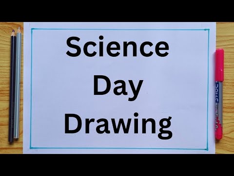 National Science Day Drawing / National Science Day Poster Drawing ...