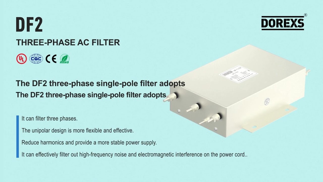 Inverter EMI Filter DF2 3 Phase EMI Filter For VFD #automobile #vfd # ...