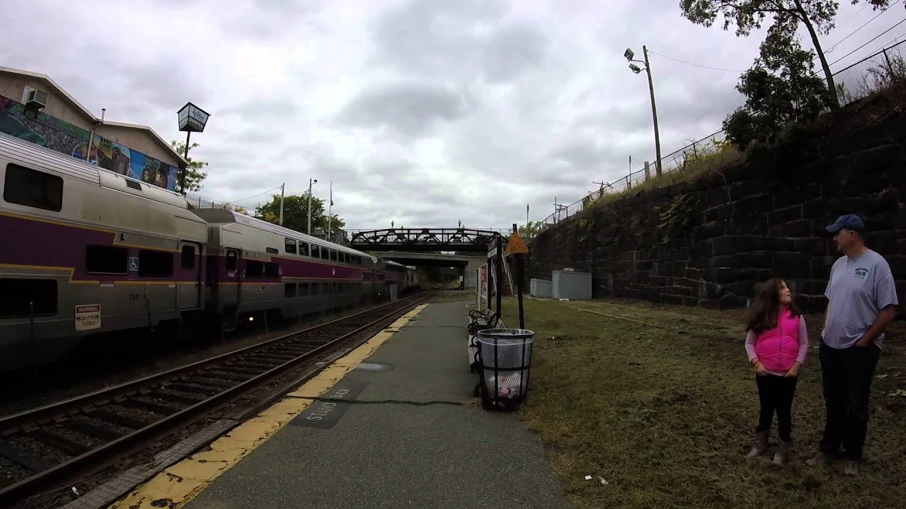 mbta in natick 10/3/15 - YouTube