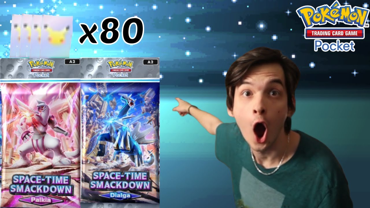 OPENING ALMOST 100 PACKS OF THE NEW SET IN POKEMON TCG POCKET - YouTube