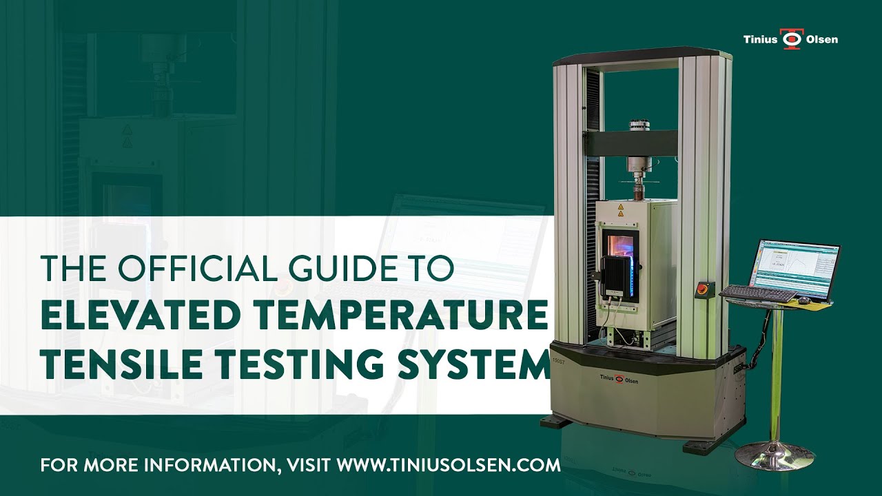 Ambient to Elevated Temperature Tensile Strength Testing - YouTube