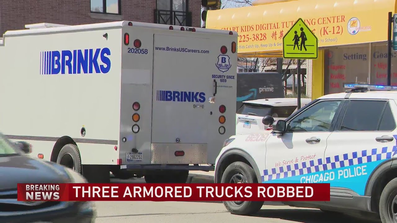 FBI: Armored truck robberies reported in Chicago area - YouTube