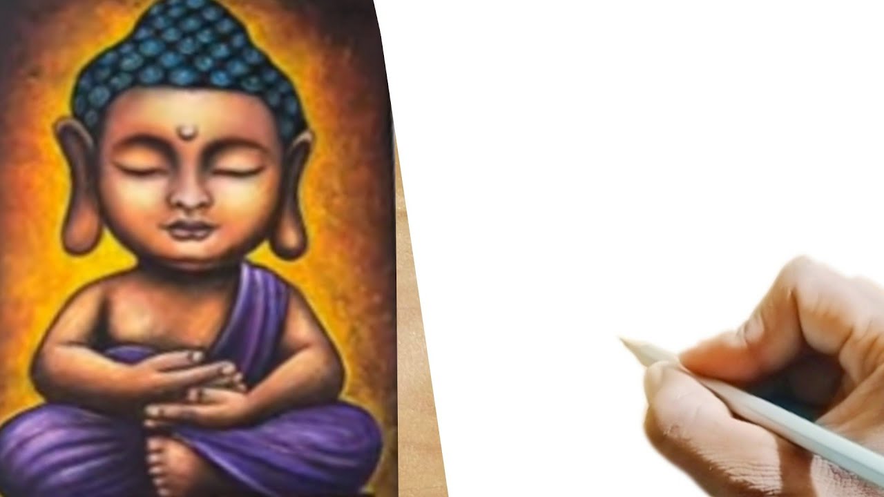 Goutam Buddha dev/how to draw Buddha dev - YouTube