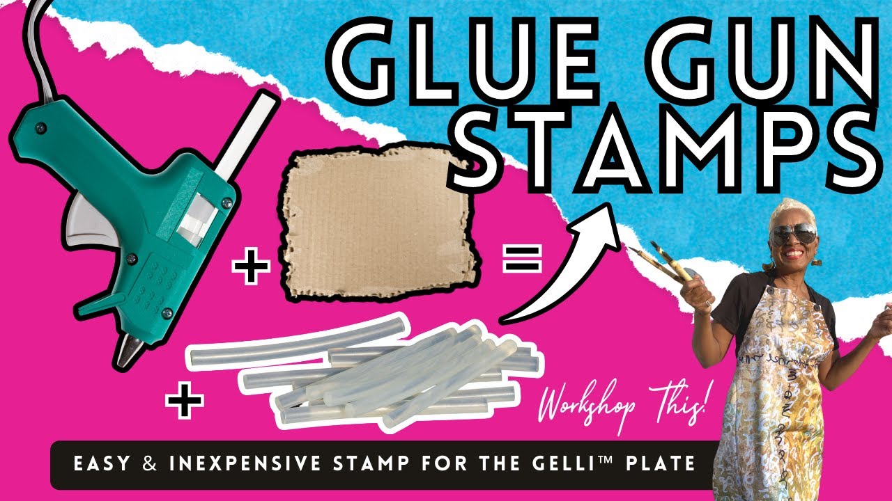 DIY Stamps for Gelli ™ Printing: How to create the perfect organic ...