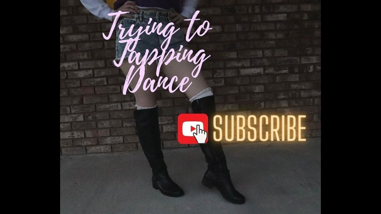 TRYING TO TAP DANCE IN THIGH HIGH BOOTS | ASMR - YouTube