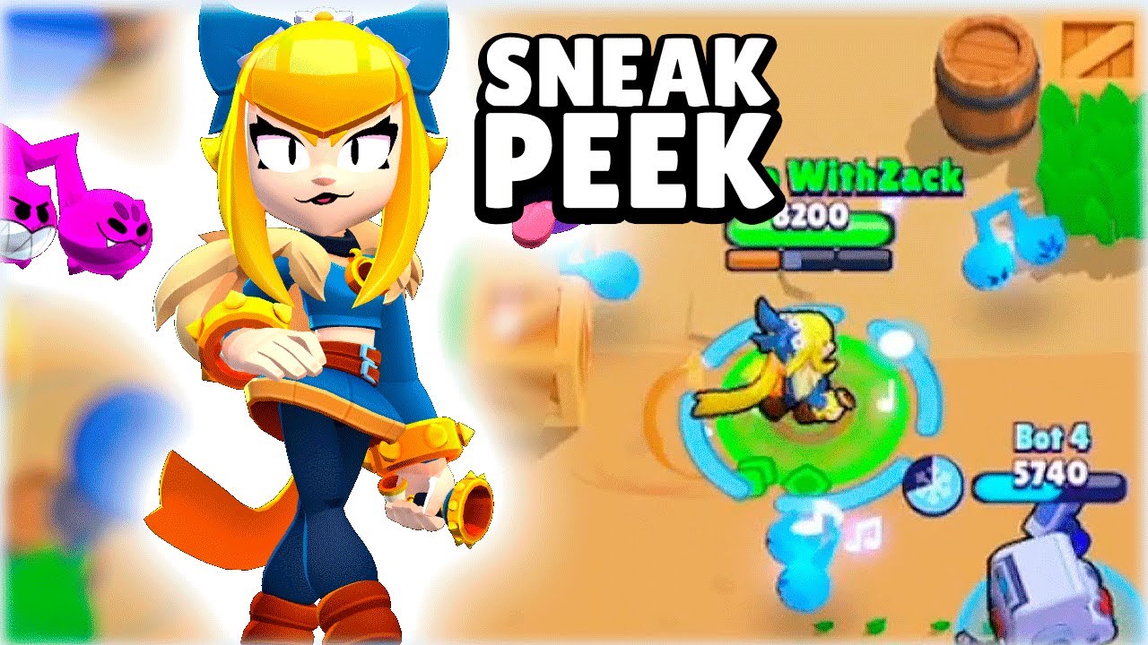 Nuevo Brawler Melody El Mejor Asesino De Brawl Stars Youtube