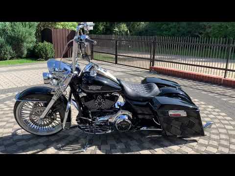 Harley Davidson Road King FLHR RSD 2011 Black Chrom Cholo Bagger ...