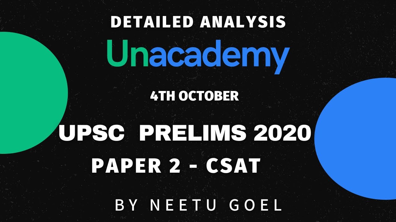 UPSC Prelims 2020 Full Analysis Paper 2 Part 2 CSAT Answer Key upsc-prelims-2020-full-analysis-paper-2-part-2-csat-answer-key
