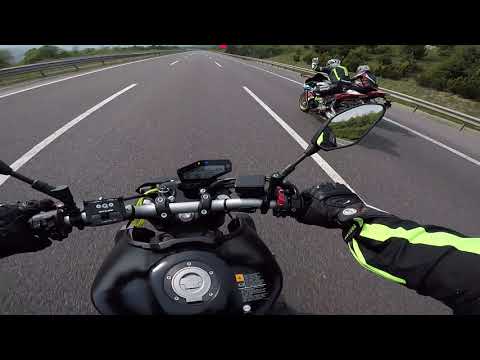 MT 09 WHEELİE // CBR1000 RR SP  ROLL   // OTOBAN GAZLAMA  //