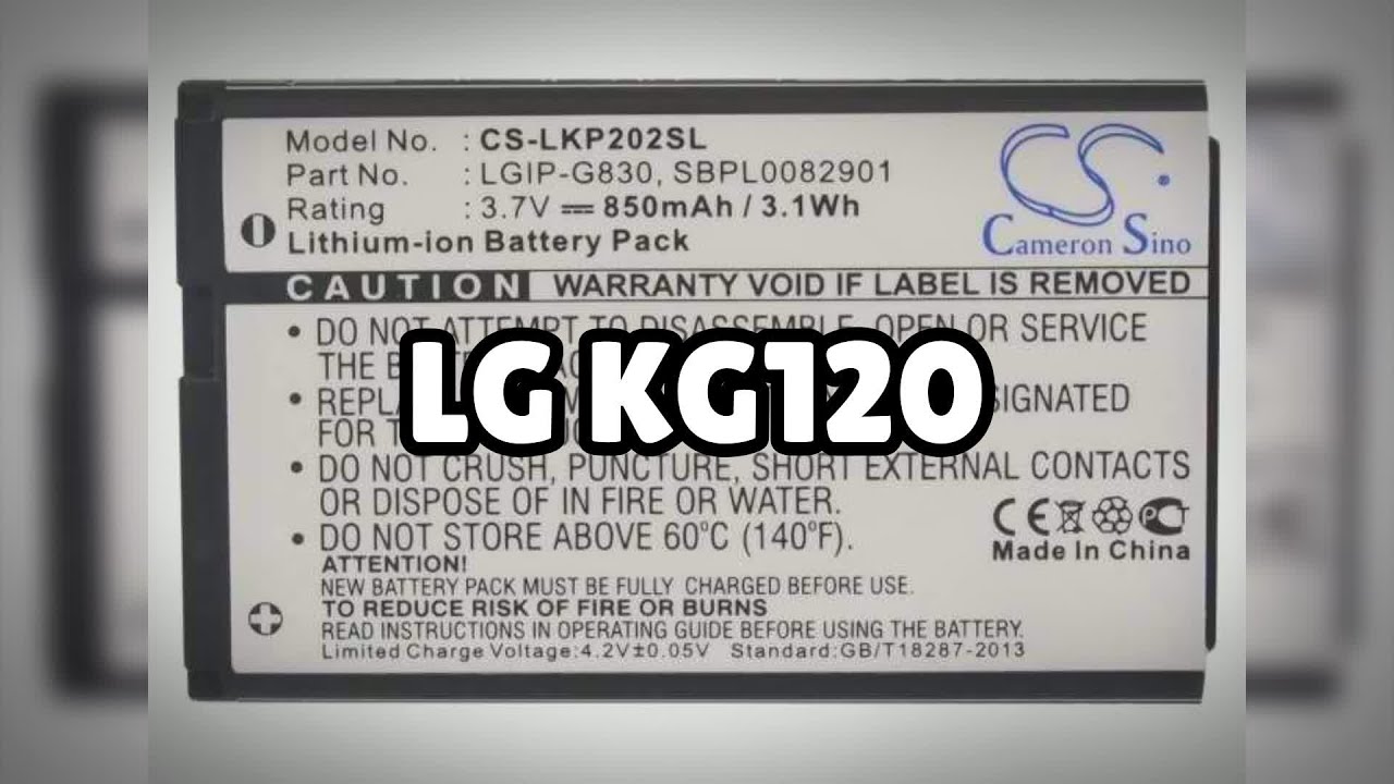 Photos of the LG KG120 | Not A Review! - YouTube