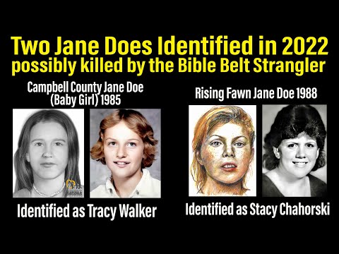Two unidentified possible victims of the Bible Belt Strangler - YouTube