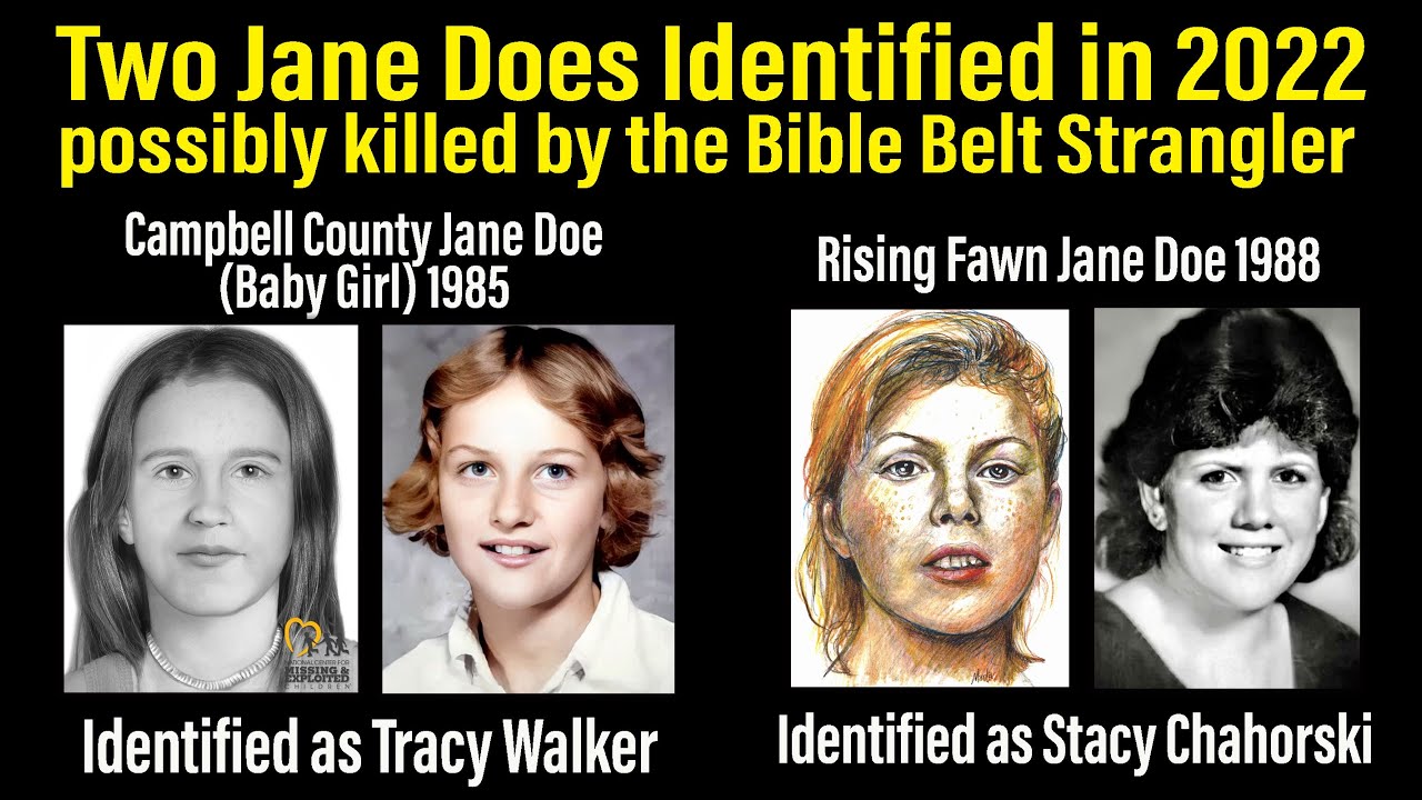 Identified in 2022! Were they possible victims of the Bible Belt ...