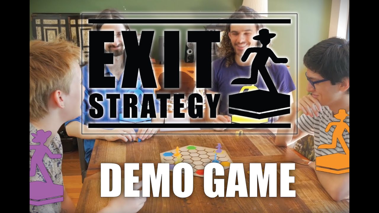 Exit Strategy - Board Game Demo 1 - YouTube