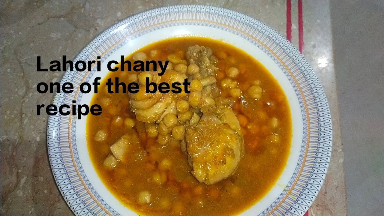 Lahori chany with chiken//chana chiken recipe//how make chany at home ...