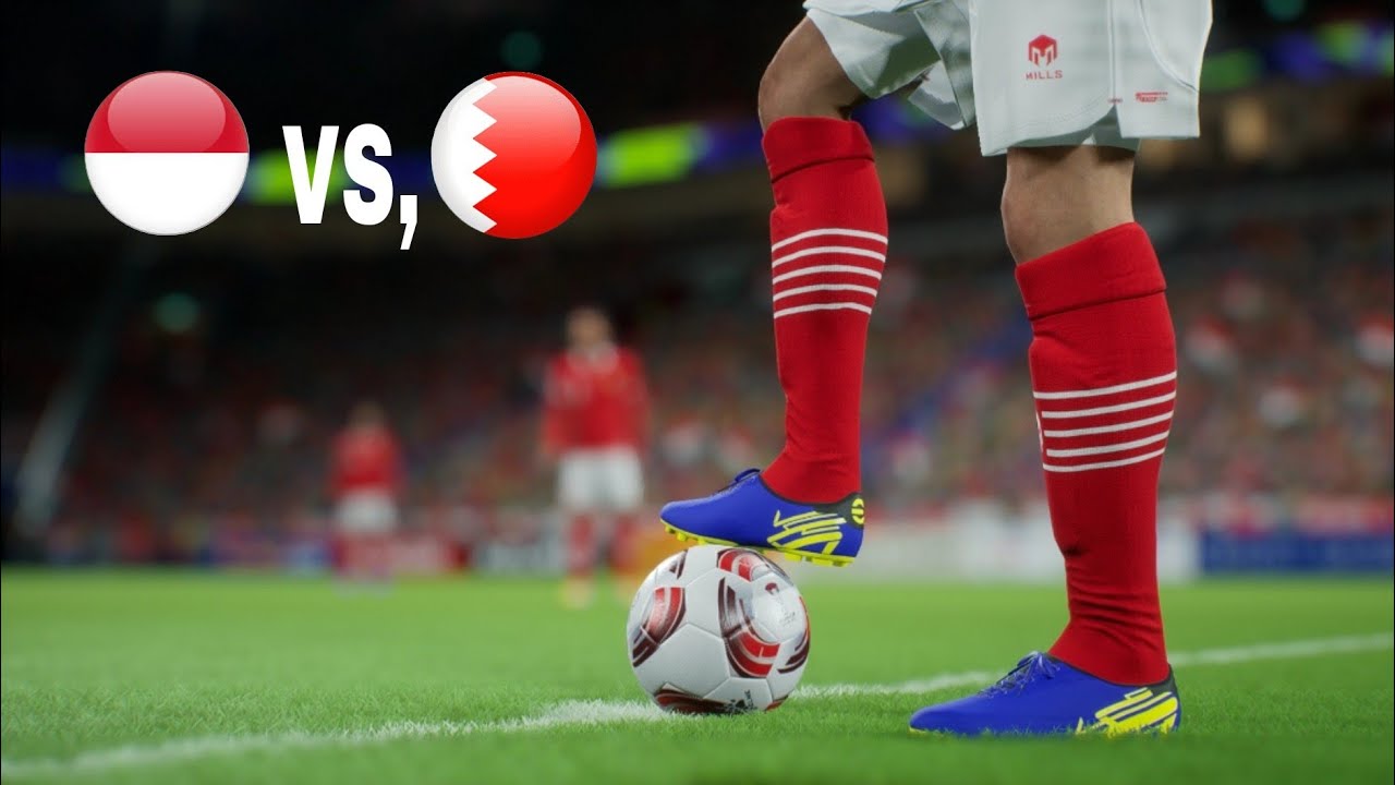 Efootball 24 - AFC Asian Cup Qatar 2023 - Indonesia vs Bahrain [ 1080P ...
