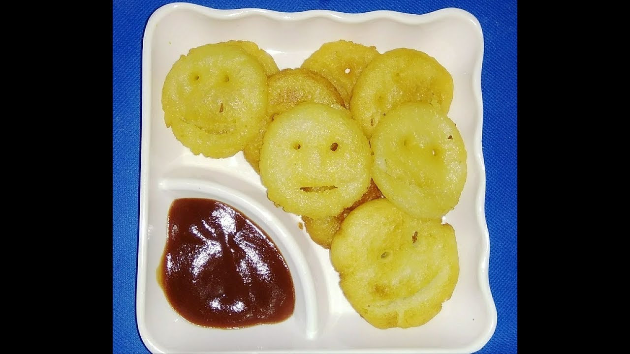 Crispy Potato Smiley Recipe | Snacks Recipe by Tasty Food & Lifestyle ...