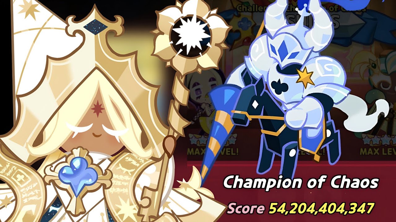 CHAMPION of CHAOS TOP 1% 54 BILLION SCORE! Best Team [Cookie Run ...