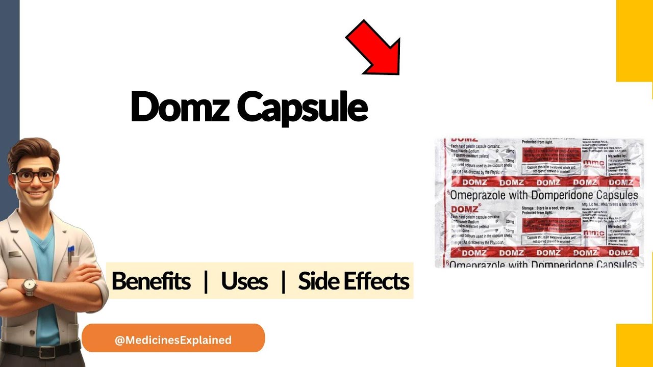 Domz Capsule Uses, Side Effects & Dosage Explained! - YouTube