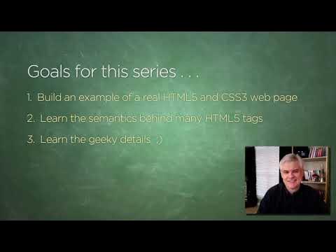 Introduction To Website Design With HTML5 and CSS 3 - YouTube