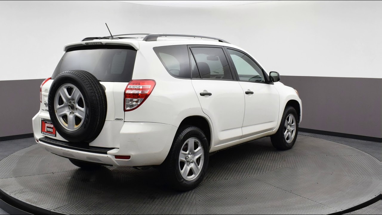 2010 White Toyota RAV4 Sport Utility #N21768A - YouTube