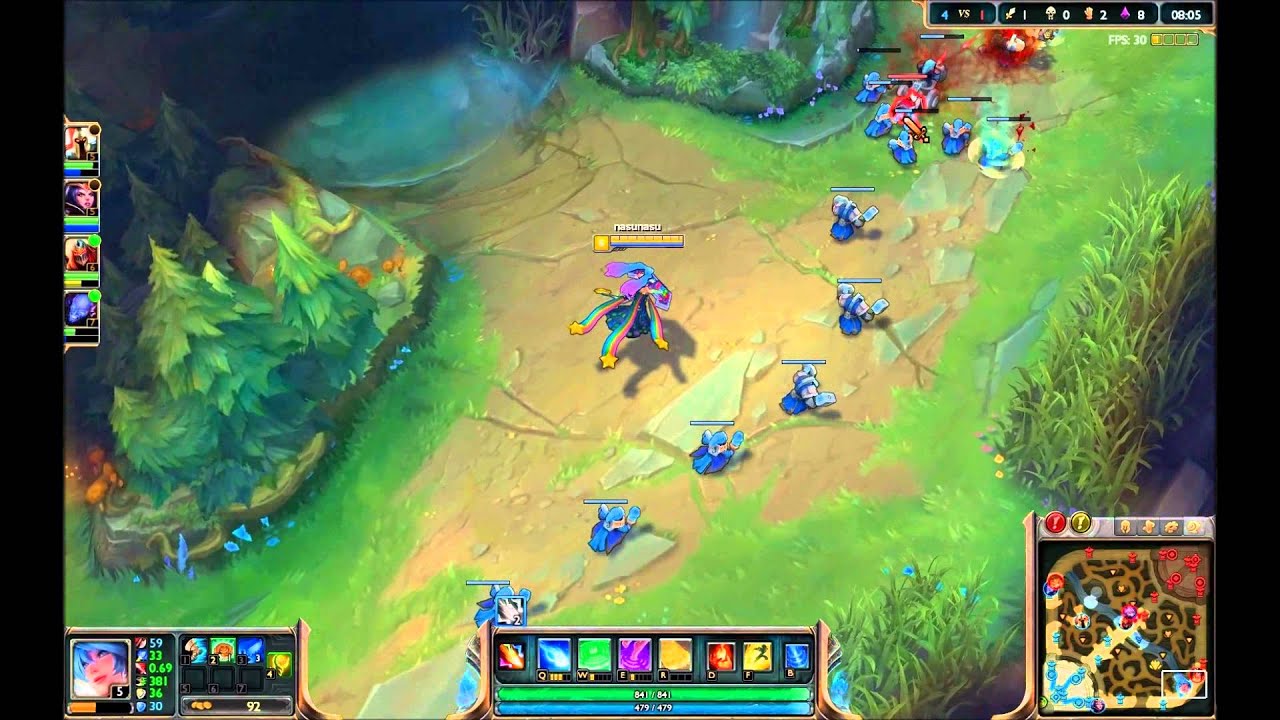 leauge of legends gameplay - YouTube