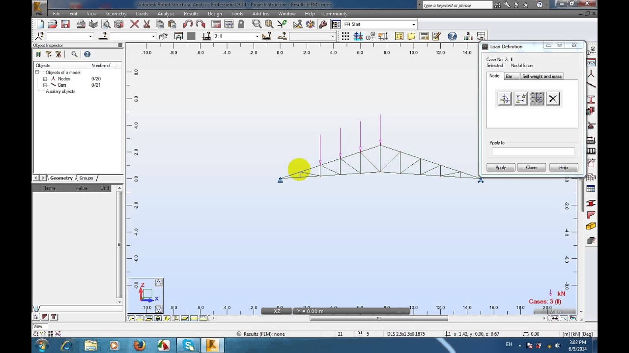 Autodesk Robot Structural Analysis Professional 2014 how to make model ...