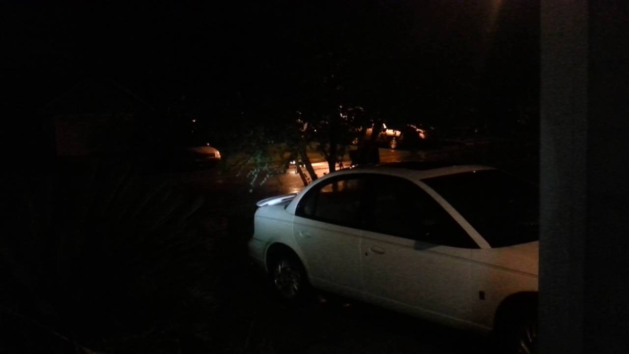 Hurricane Matthew Summerville South Carolina October 7, 2016 11:15 p.m ...