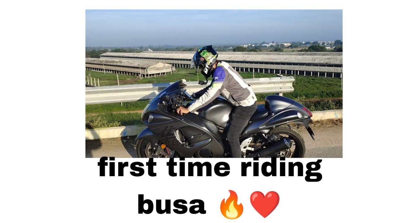 First time riding busa #bike #motovlog - YouTube