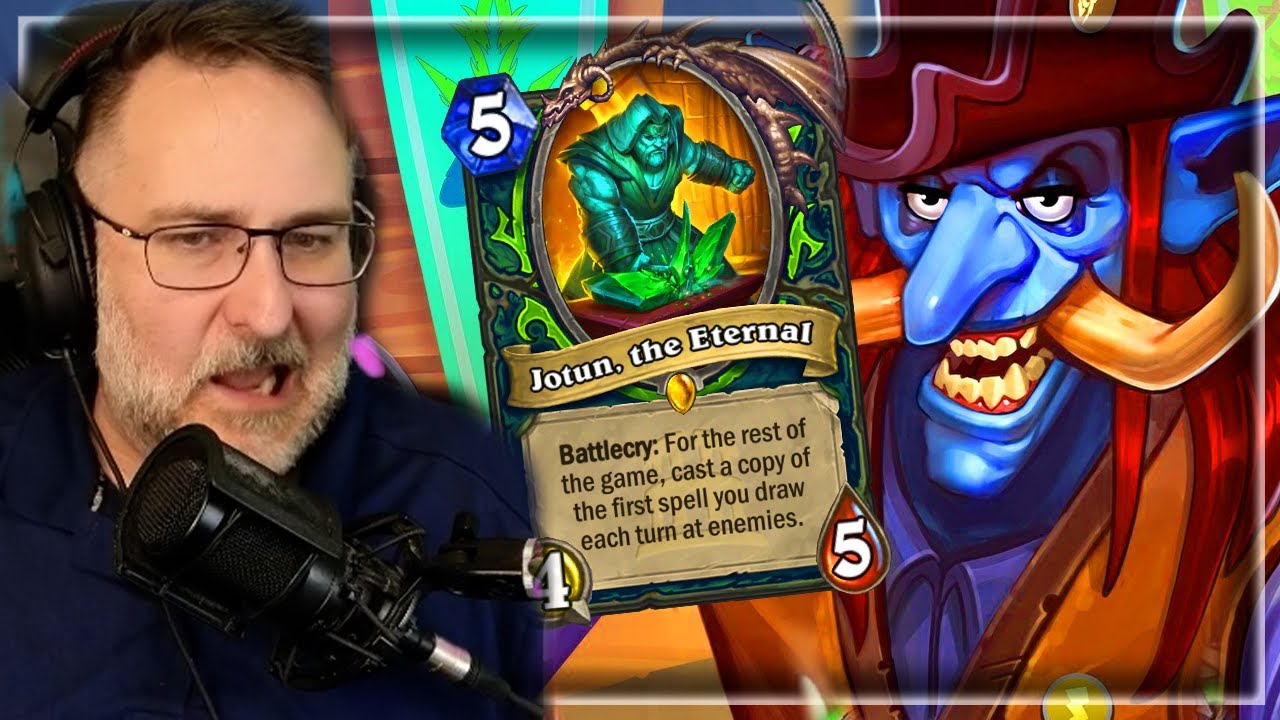 New Jotun Deck with Tony? - Hearthstone Titans - YouTube