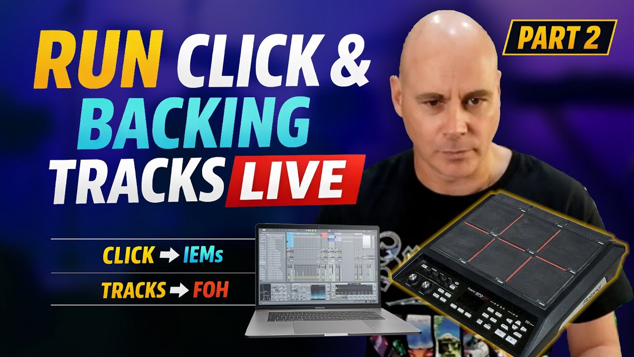 How to Run Click Tracks and Backing Tracks Live – Part 2 - YouTube