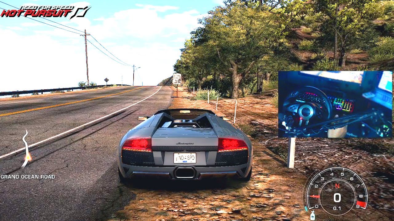 Need For Speed Hot Pursuit Let's Try McLaren Top Speed | Racing Wheel ...