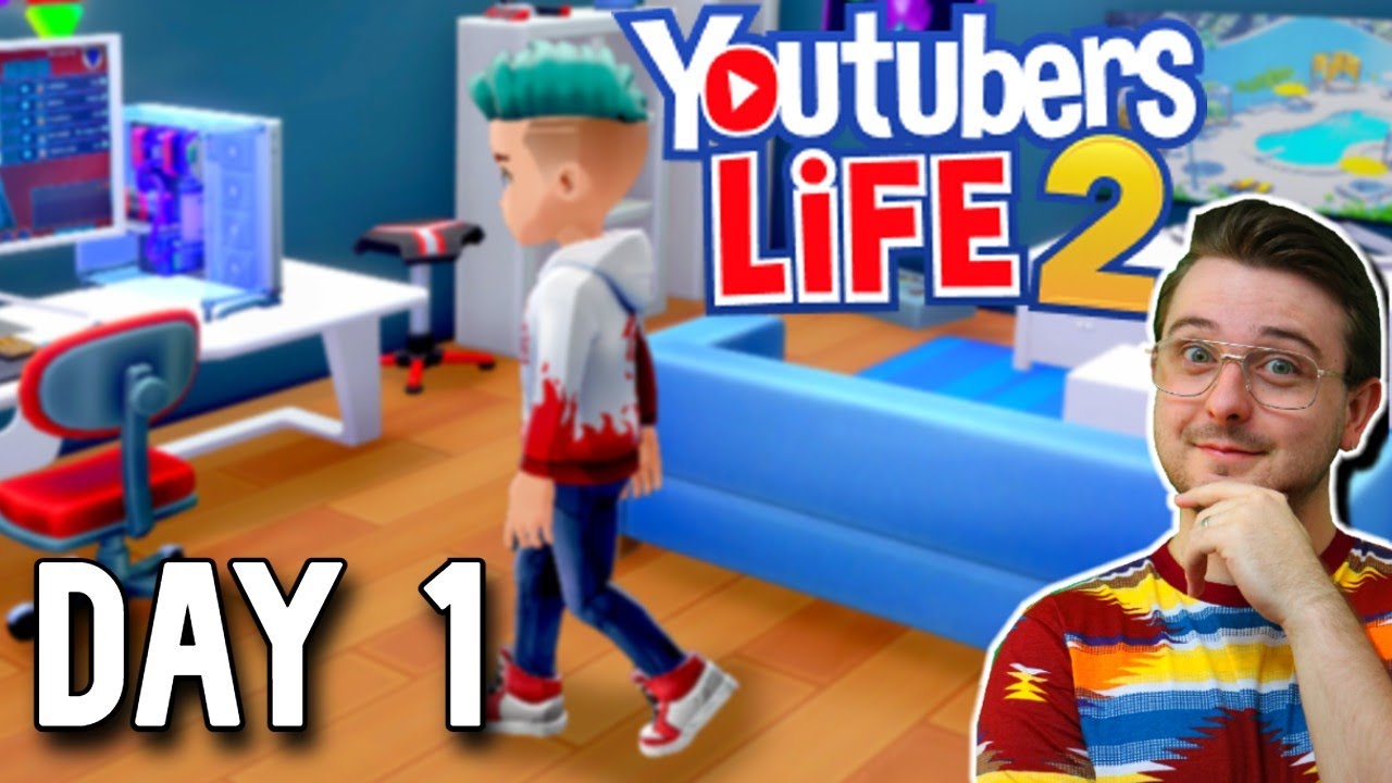 Finally Living The Dream! - Day 1 - YouTubers Life 2 - YouTube