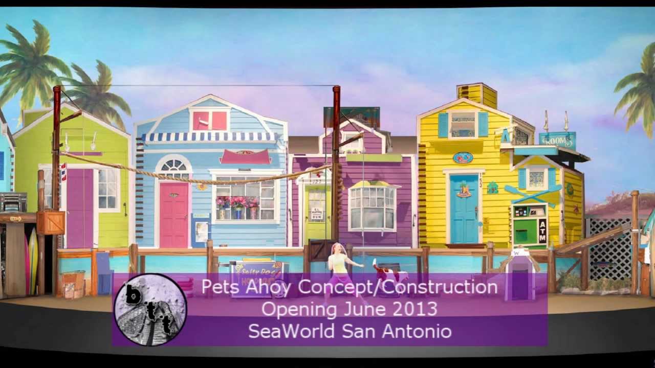 New "Pets Ahoy" show coming to SeaWorld San Antonio in June 2013 - YouTube