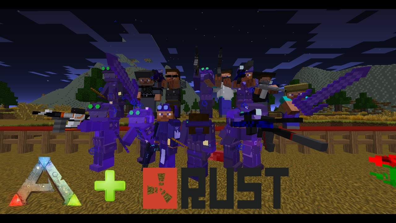 Minecraft โปรโมทเซิฟ ARK-Rust รวมตัวบุกปล้นและบึ้มบ้าน [MOD] - Rivth28 ...