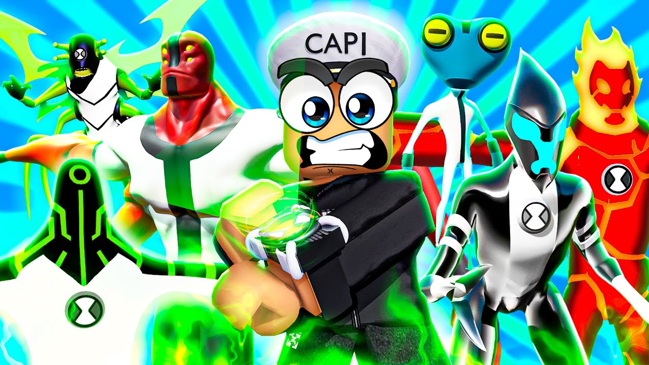 Becoming BEN 10 ALIENS in ROBLOX! - Go IT