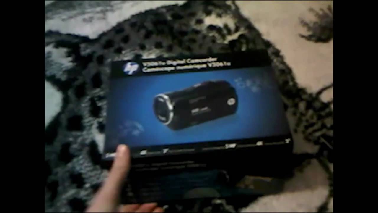 HP V5061u Digital Camcorder Unboxing - YouTube